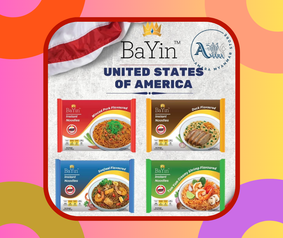 BaYin - ဘုရင် ခေါက်ဆွဲ – Amara Asian Mart