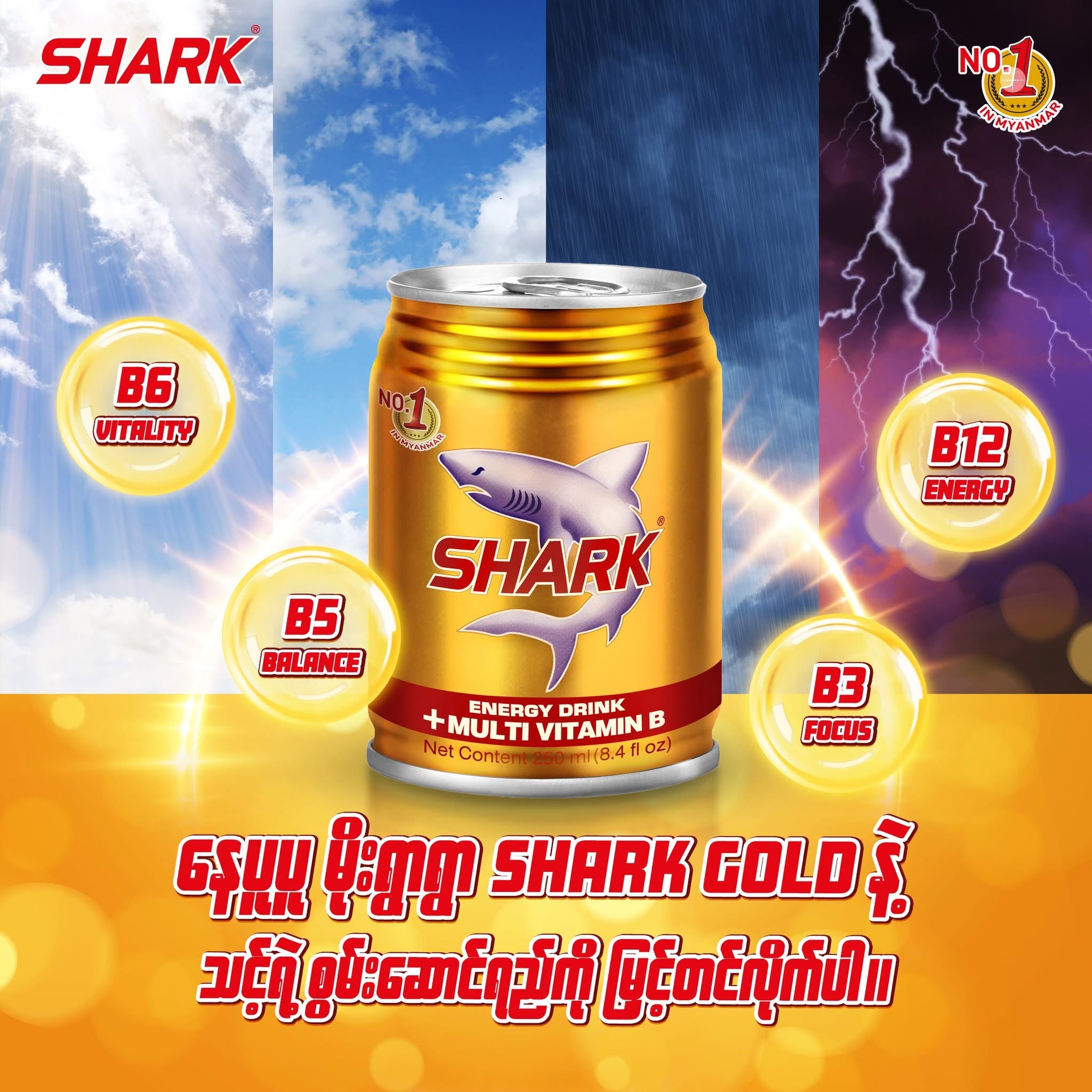 Shark Energy Drink (1 Can) – Amara Asian Mart